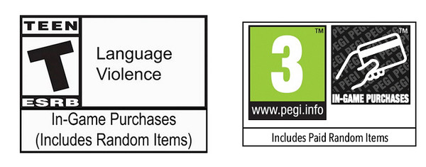 ESRB와 PEGI, 등급 분류에 ‘확률형 아이템’ 유무 표기한다