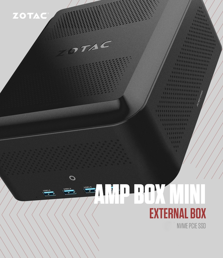 노트북에서도 고사양 게임을? ‘조텍 AMP BOX Mini’ 출시